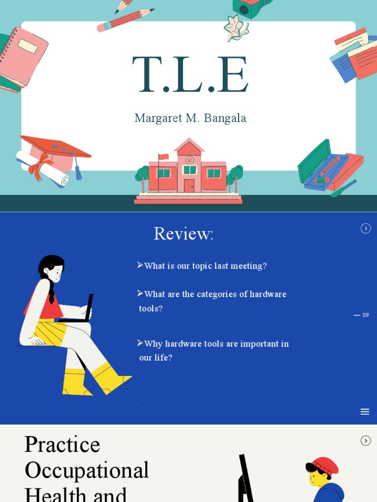 Tle-Lesson 3 | PDF | Occupational Safety And Health | Hazards