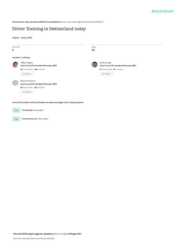 BASIC Driver Training New Models Final Report | PDF | Survey ...