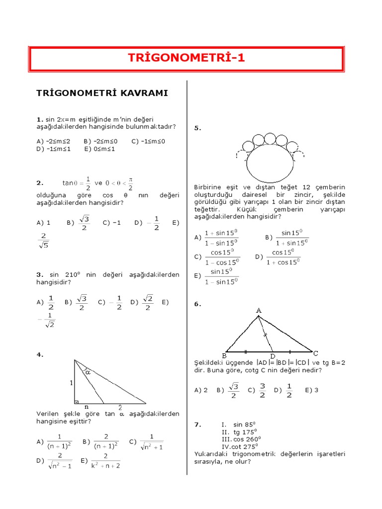 40 Trigonometri 1 | PDF