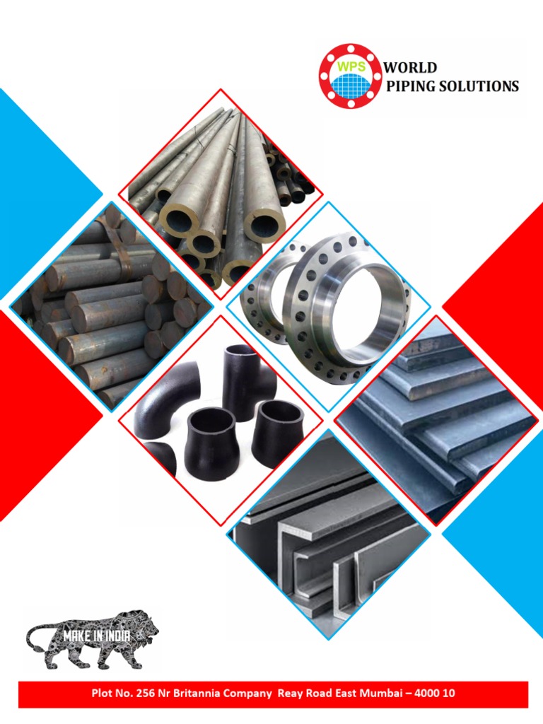 World Piping Solutions Catalogue | PDF | Pipe (Fluid Conveyance) | Tools