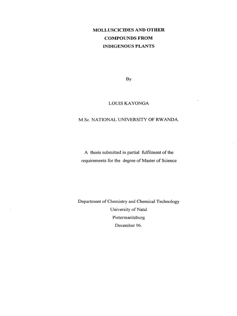 Kayonga Louis 1996 | PDF
