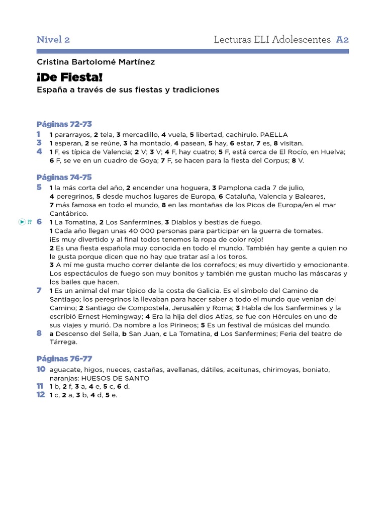 Fiestas y Tradiciones de España | PDF | Carnaval