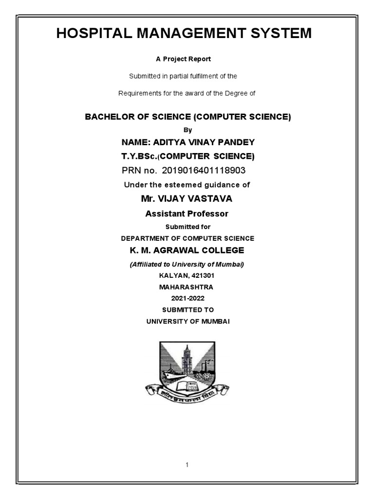 Hospital Management System Pdf Software Testing Computer Programming