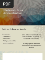 Clasificación de Seibert Los Defectos Del Reborde Alveolar | PDF