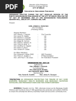 11-S-2020 Zero Open Defecation | PDF | Local Ordinance | Fine (Penalty)