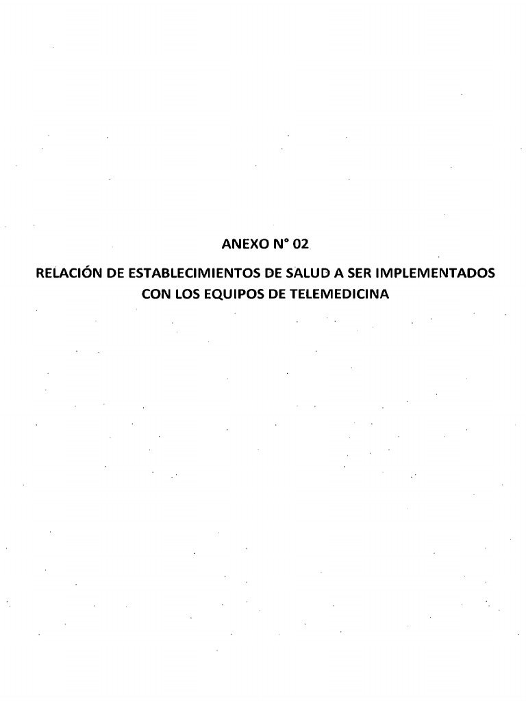 RM 81-2022-MINSA - Anexo 2 | PDF