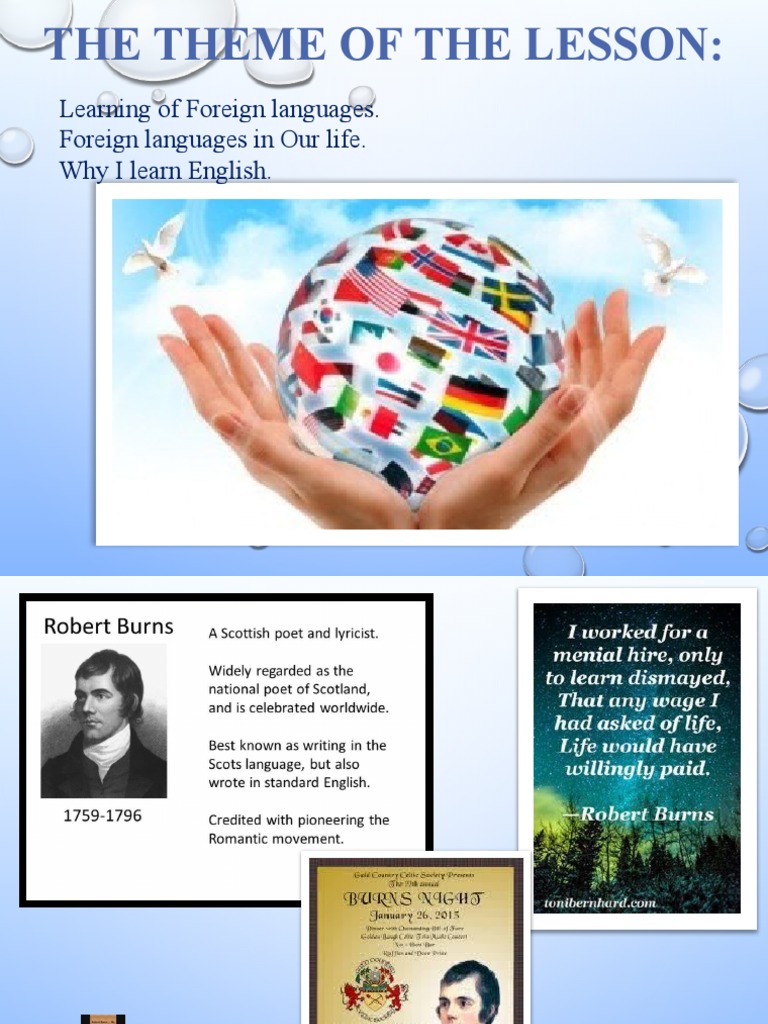 The Importance of Learning Foreign Languages | PDF