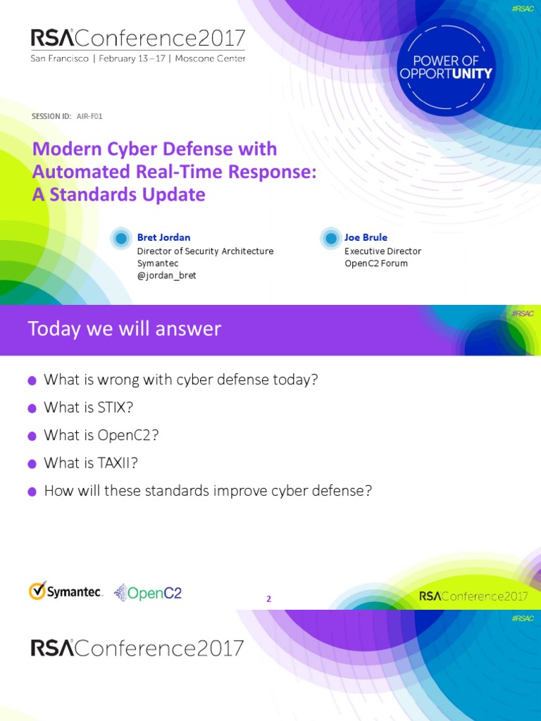 AIR F01 Modern Cyber Defense With Automated Real Time Response A ...