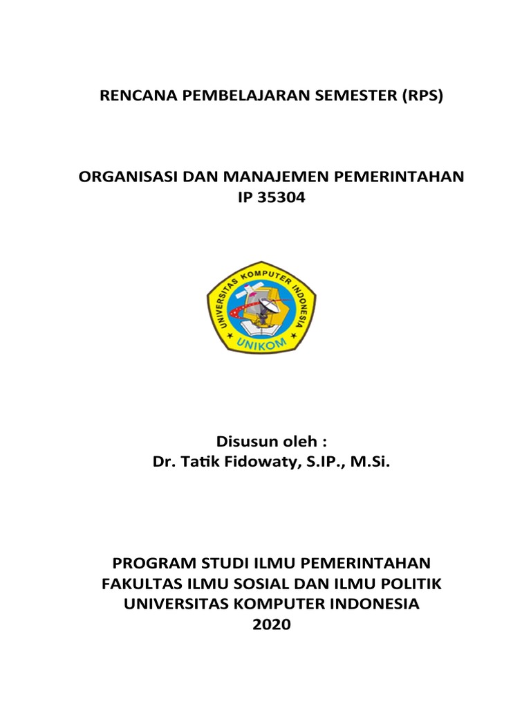 Tatik Fidowaty - OMP | PDF