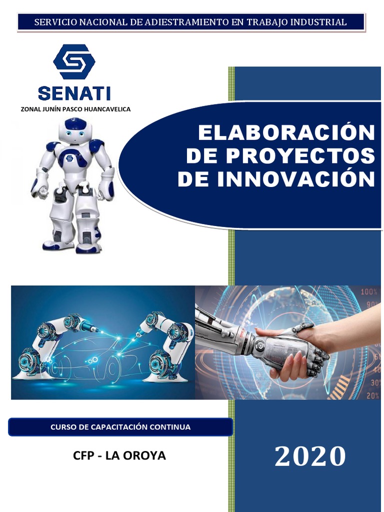 Manual de Proyecto de Innovacion 2021 | PDF | Innovación | Análisis FODA
