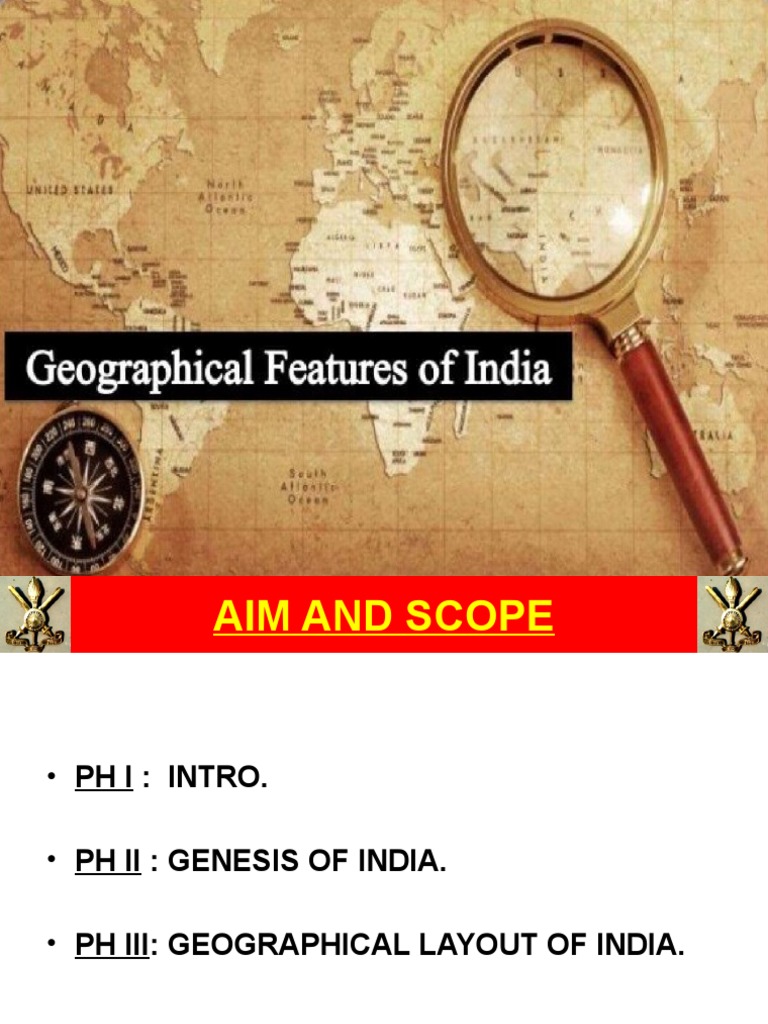 Key Geographical Features of India | PDF | Geomorphology | Physical ...