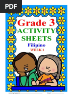 Nawawalang Pantig Worksheet | PDF