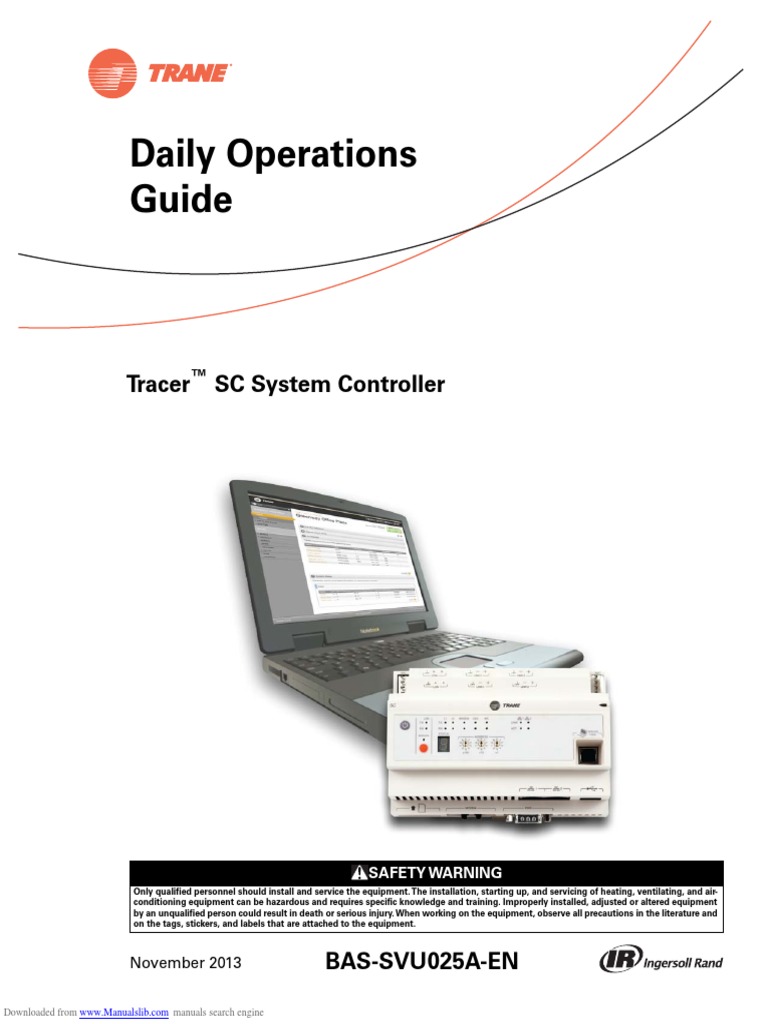 Tracer - SC System Controller - O&M Manual | PDF | Icon (Computing ...