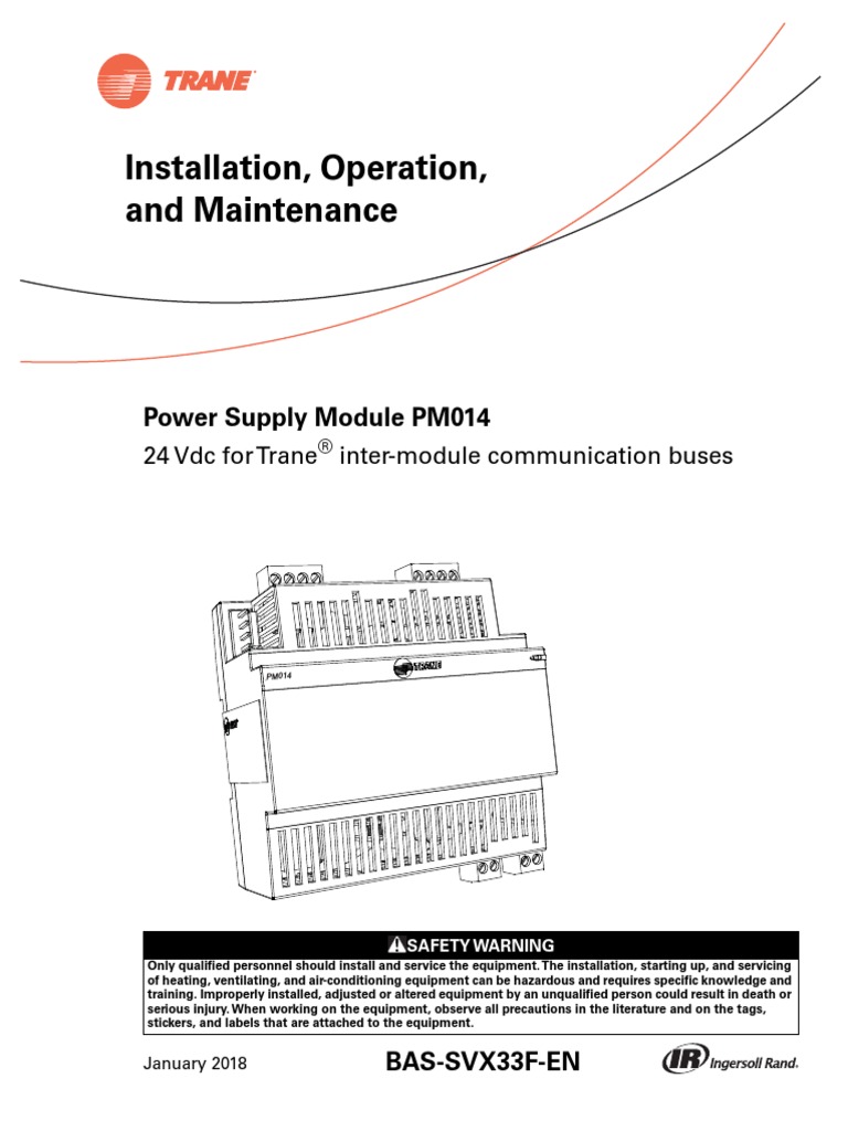 Tracer - PM014 - O&M Manual | PDF | Power Supply | Personal Protective ...