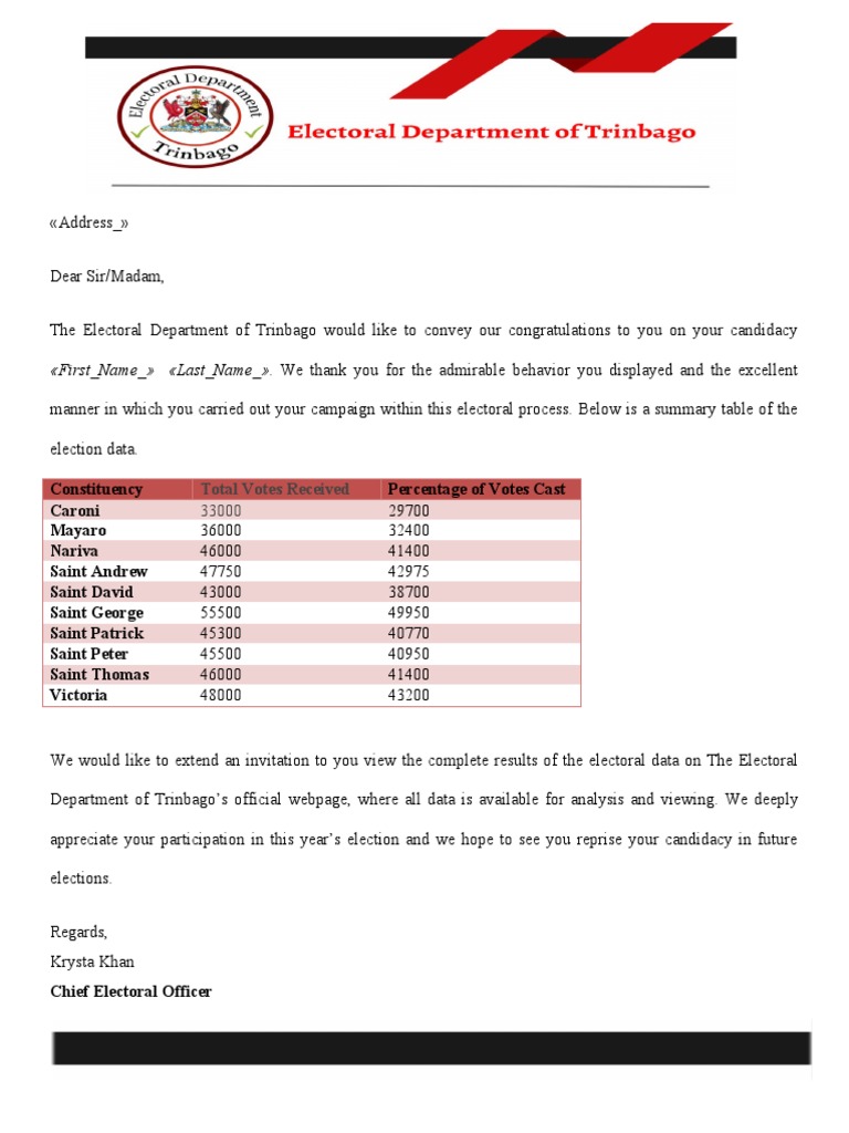 SBA Word Processing - Document Two | PDF