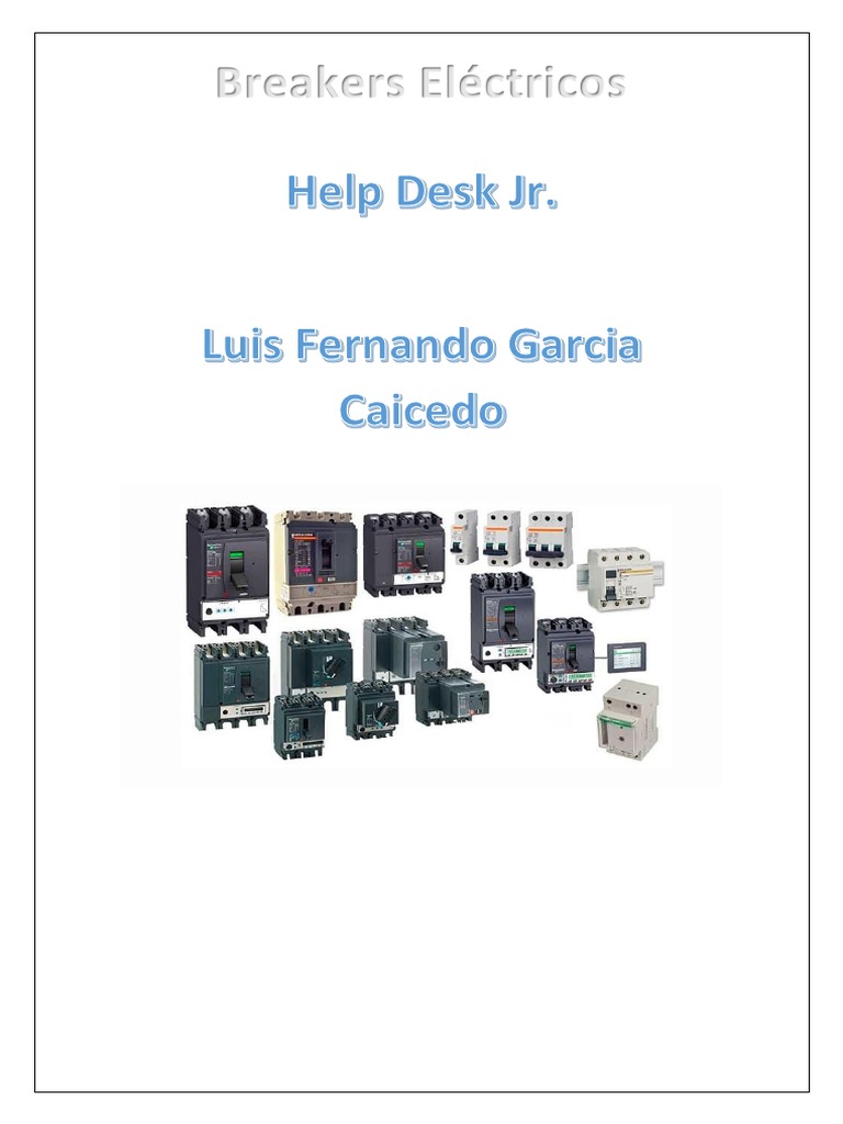 El Breaker Eléctrico | PDF | Electricidad | Equipo eléctrico