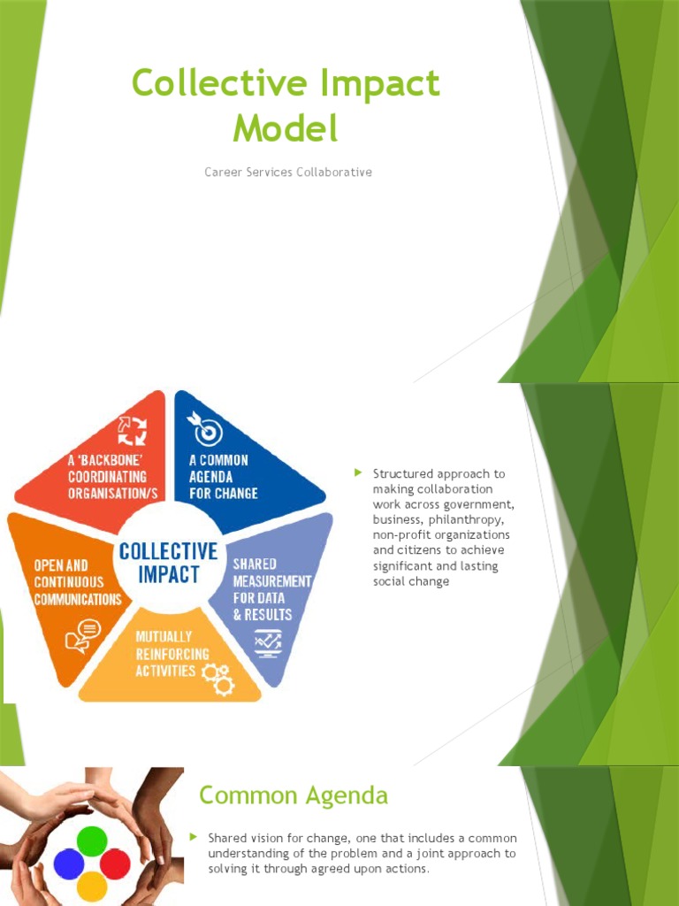 Collective Impact Model: Career Services Collaborative | PDF