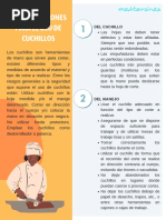 Uso Correcto Del Cutter | PDF