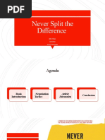 Never Split The Difference PDF | PDF | Negotiation | Empathy