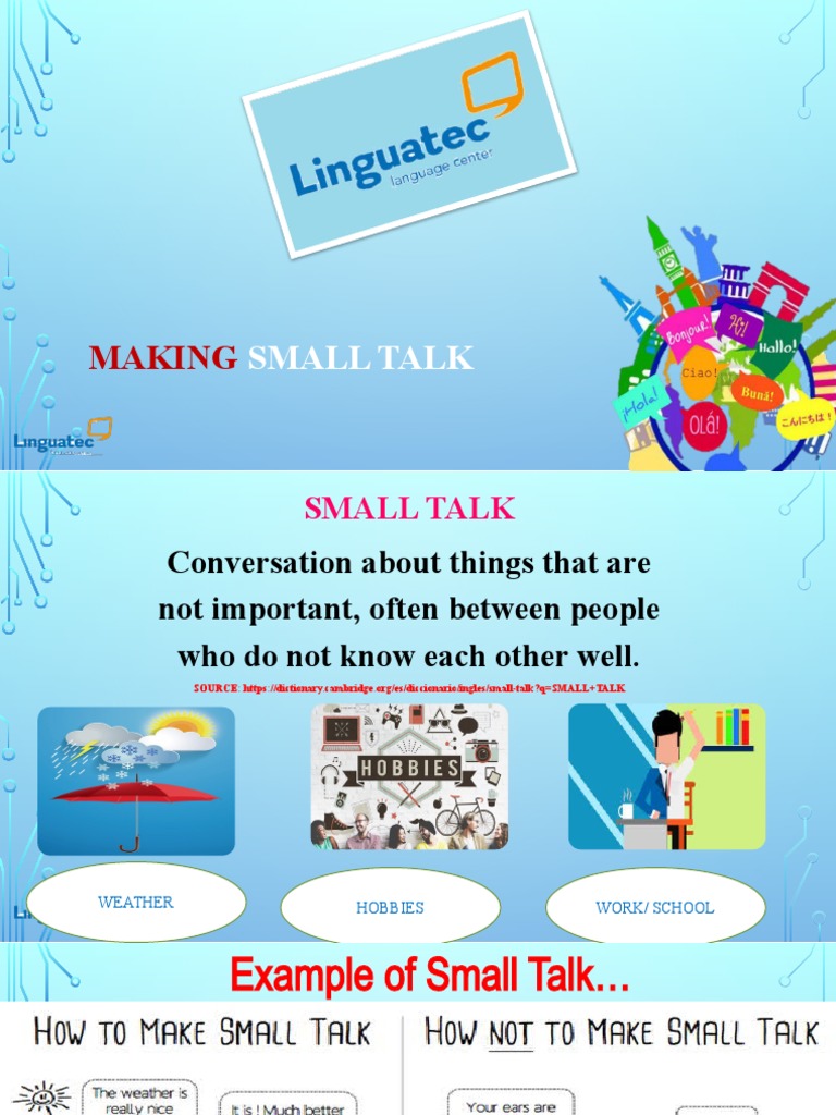 B1-Making Small Talk | PDF