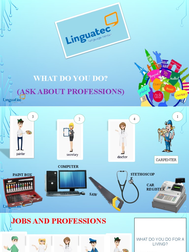 What Do You Do?: (Ask About Professions) | PDF