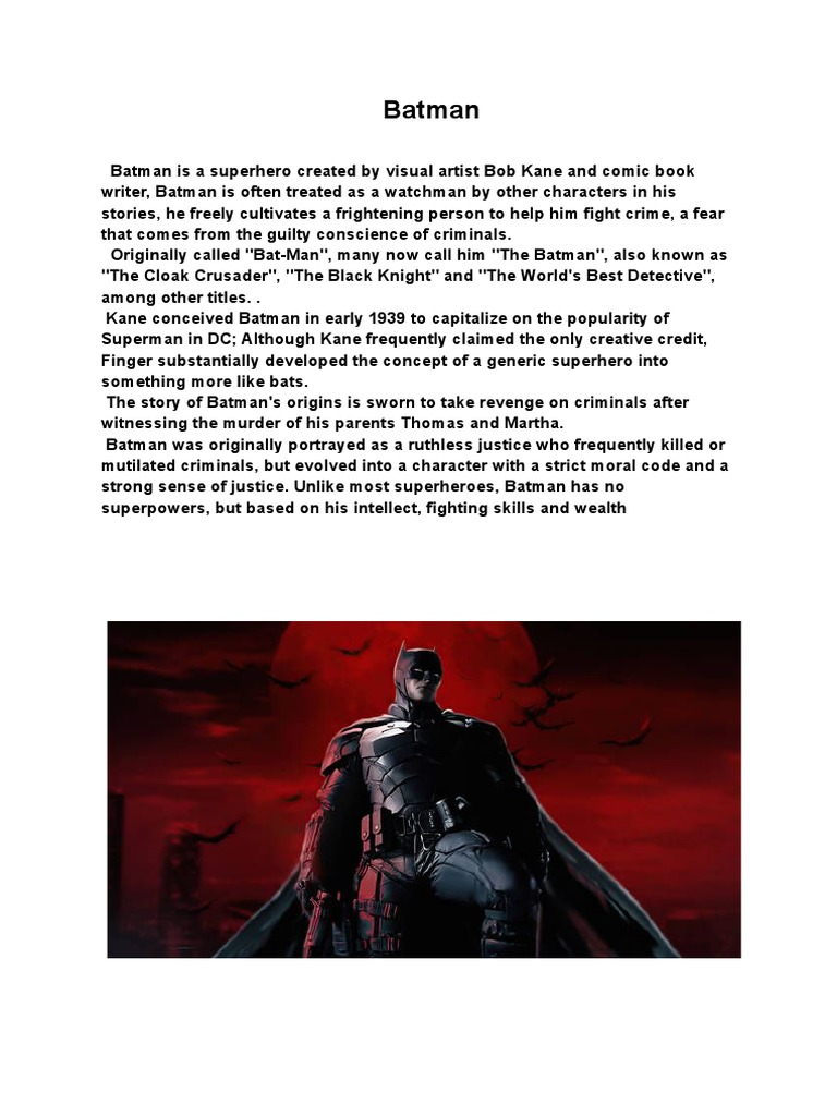 Batman | PDF