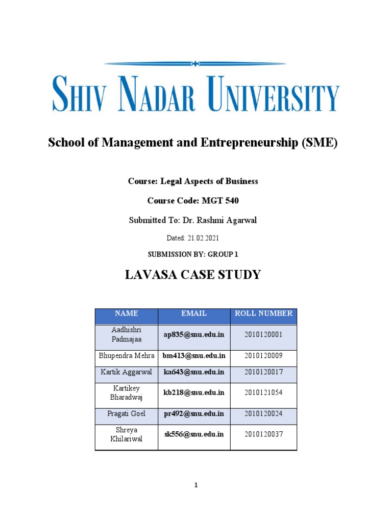 Lavasa City: A Case Study on Failure | PDF | Environmental Impact ...