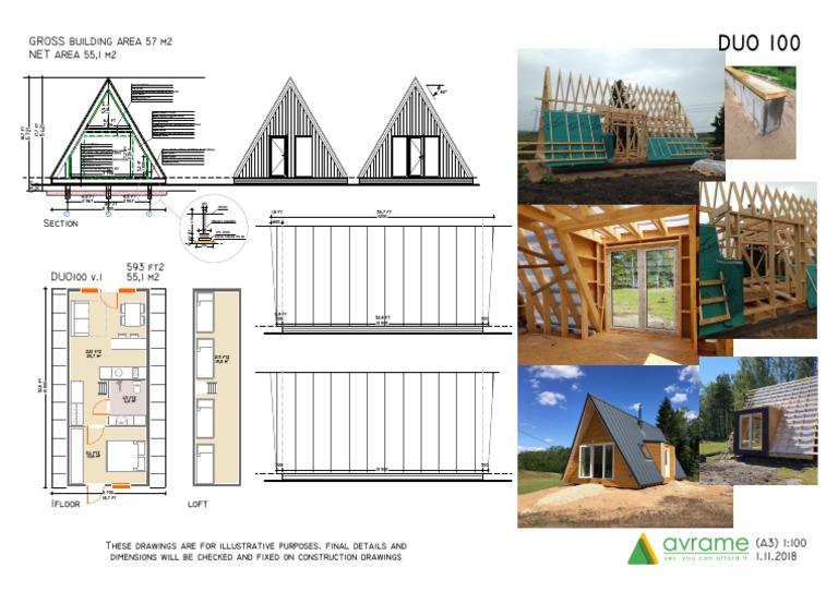 DUO 100-1 55 m2 | PDF | Building Engineering | Buildings And Structures