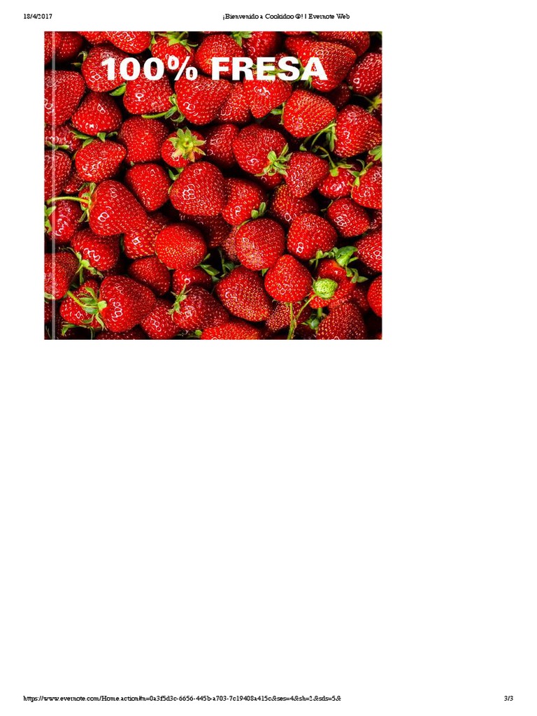 100 % Fresa TMX | PDF | Crema | Merengue