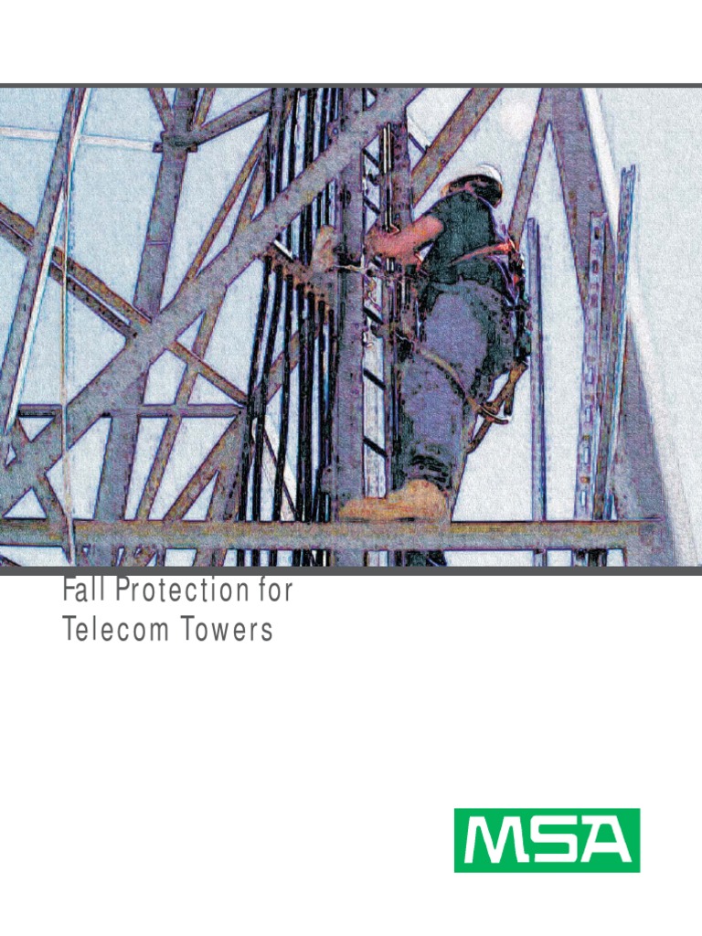 Fall Protection For Telecom Towers | PDF | Emergency | Rock Climbing