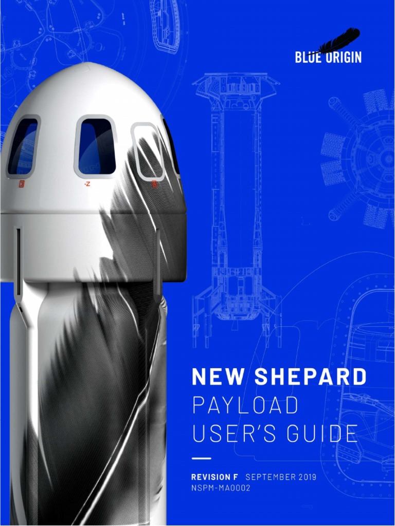 NSPM-MA0002 New Shepard Payload Users Guide RevF | PDF | Rocket | Space Capsule