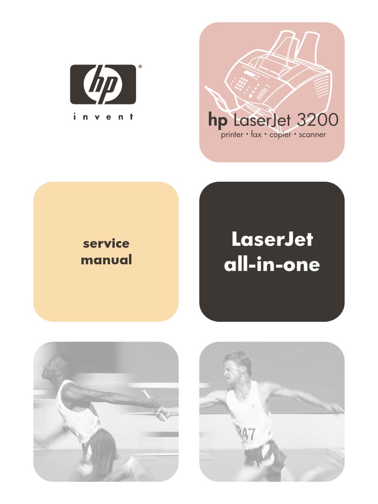 HP LaserJet 3200 All-In-One Printer Service Manual - English | PDF ...