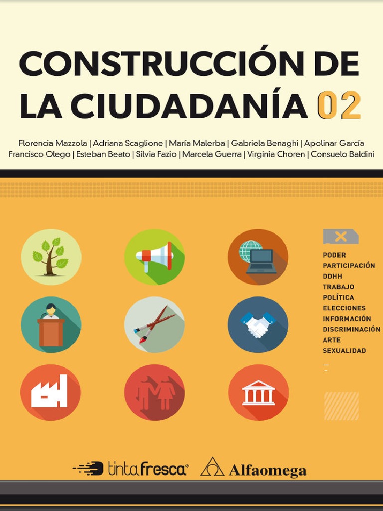 Construccion de Ciudadania 2 - Alfaomega - Tinta Fresca | PDF
