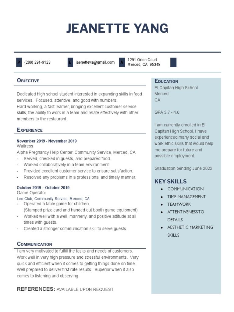 Jeanette Resume | PDF | Cognitive Science | Psychological Concepts