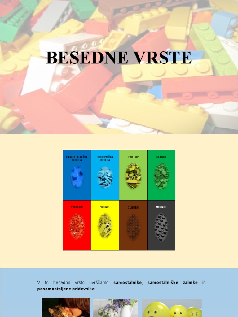 15 Besedne Vrste | PDF