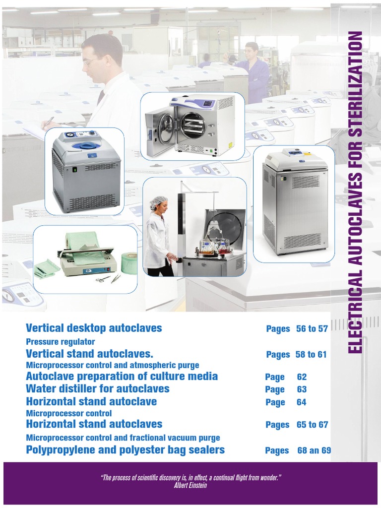 JP-Vertical Desktop Autoclaves | PDF | Sterilization (Microbiology ...