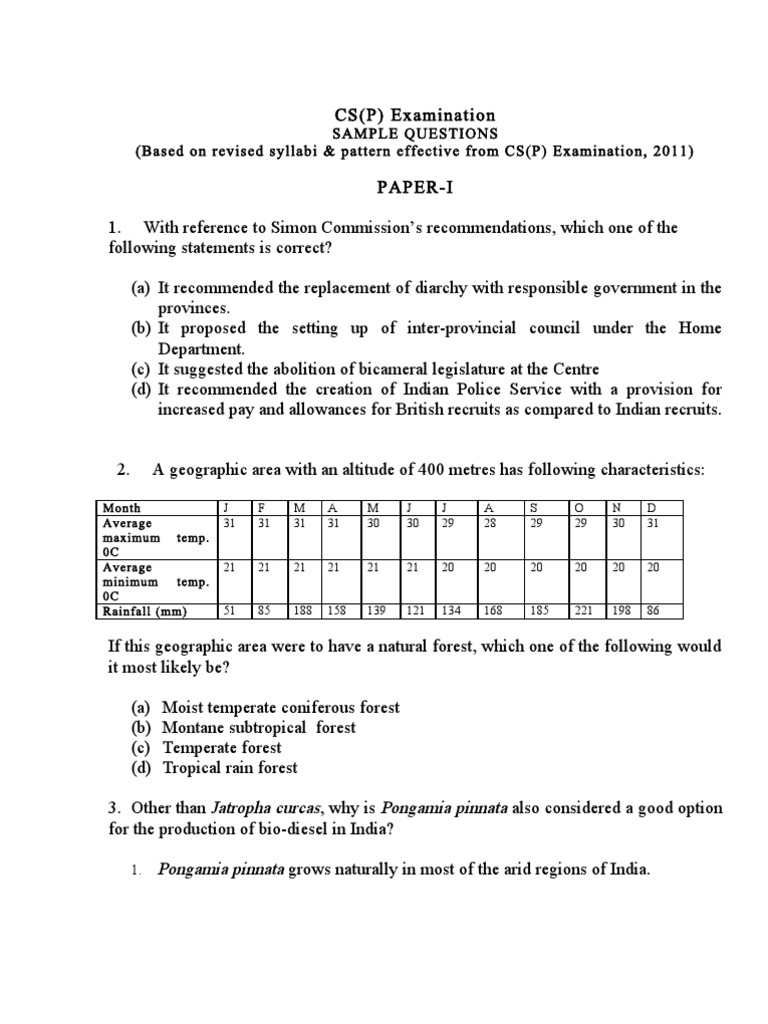 Sample Questions (Based On Revised Syllabi & Pattern Effective From CS ...