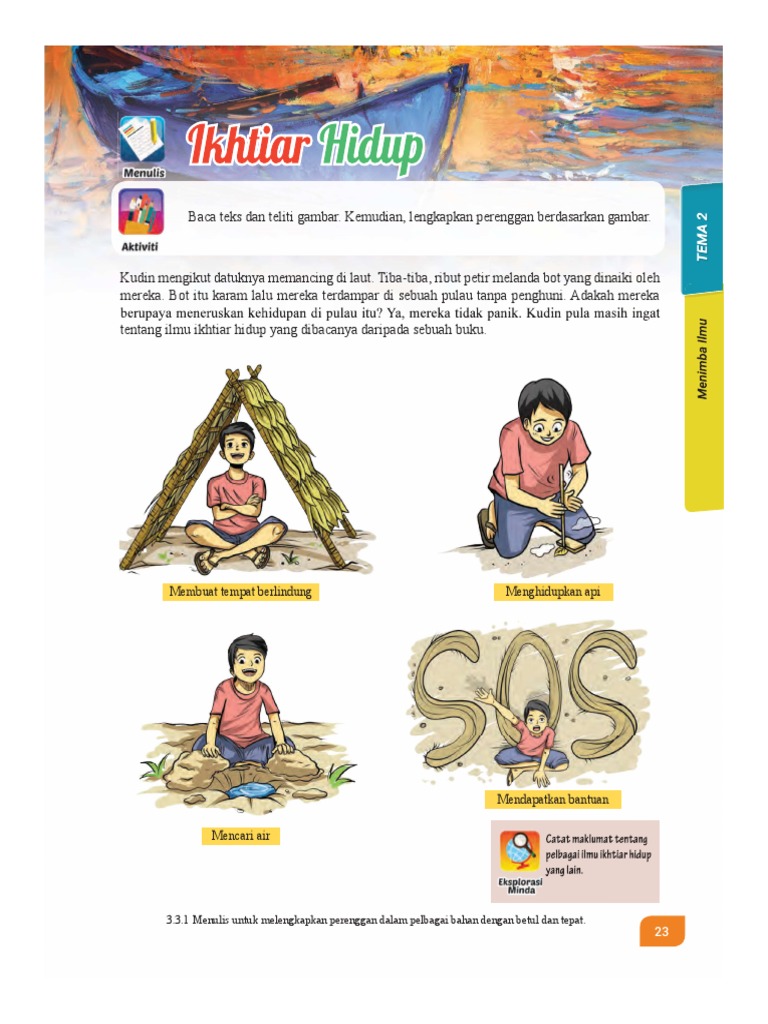 Ikhtiar Hidup - Bina Karangan Pendek | PDF