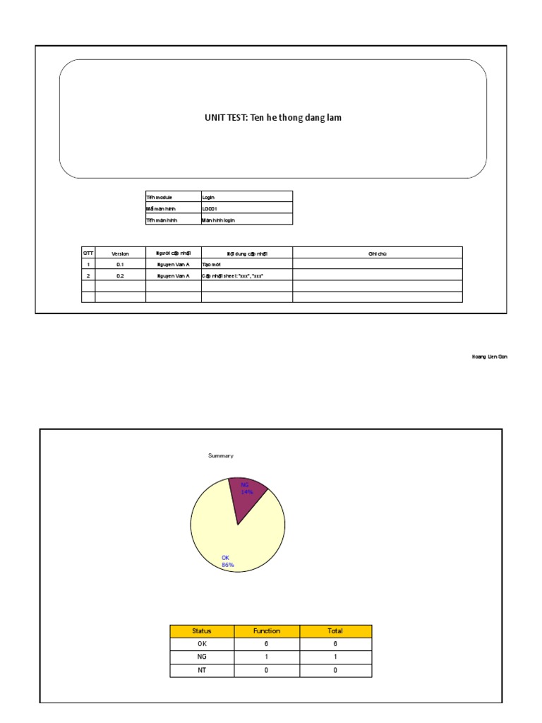 Test Case Template Excel | PDF | Systems Engineering | Software Testing