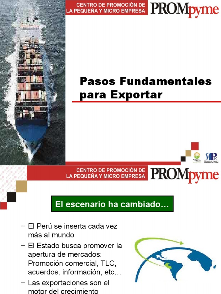 Cómo Exportar Paso A Paso | PDF | Economias | Comercio