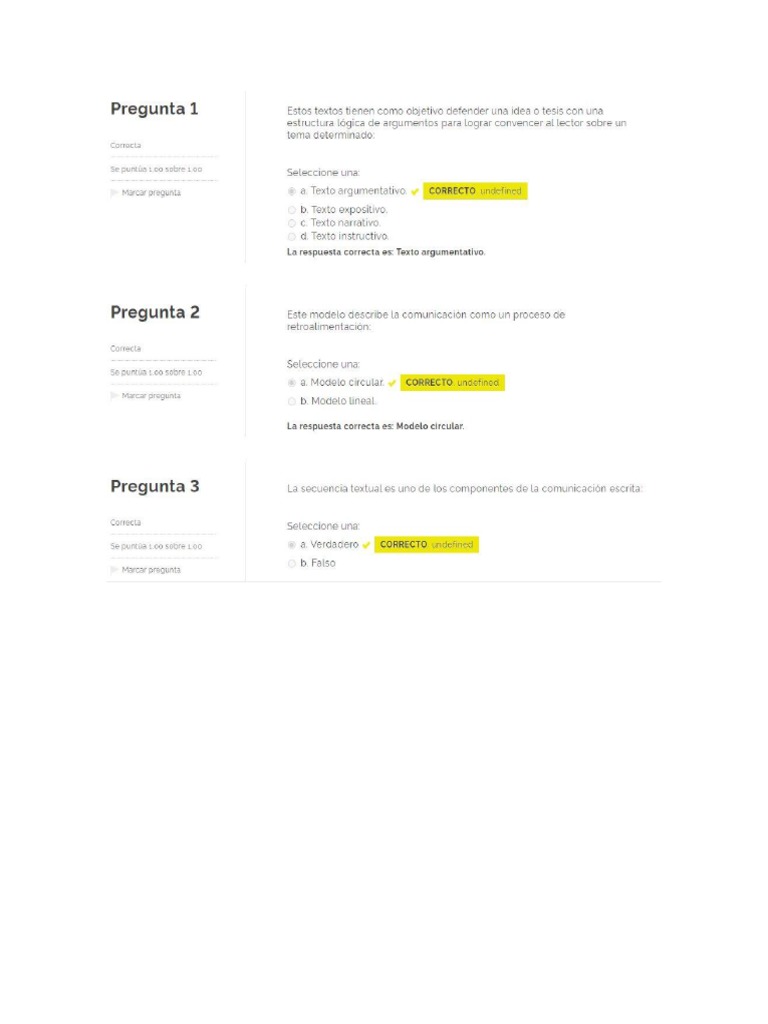 Autoevaluacion Comunicacion Oral y Escrita | PDF