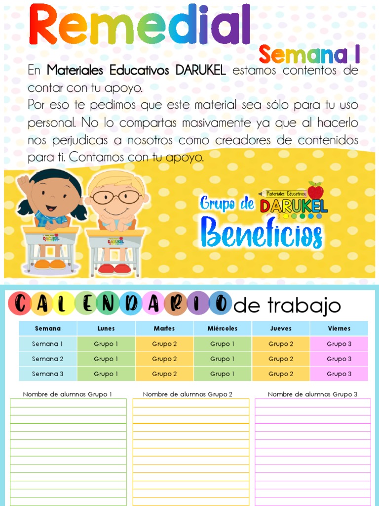 Materiales Educativos DARUKEL | PDF | Cognición