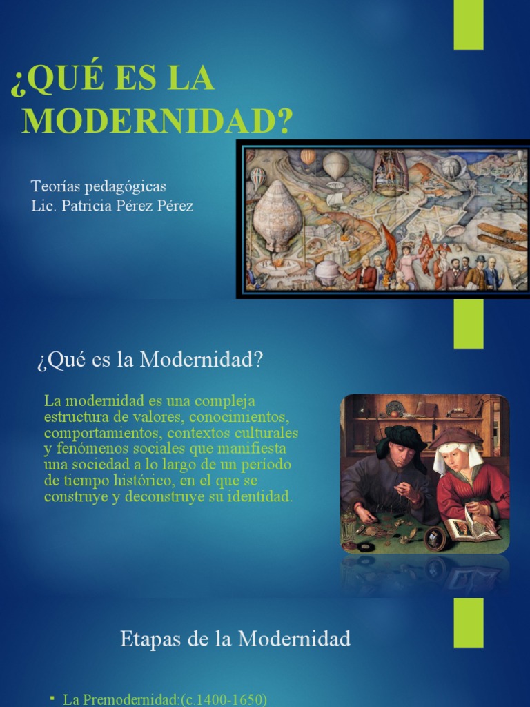 MODERNIDAD | PDF | Modernidad | Karl Marx
