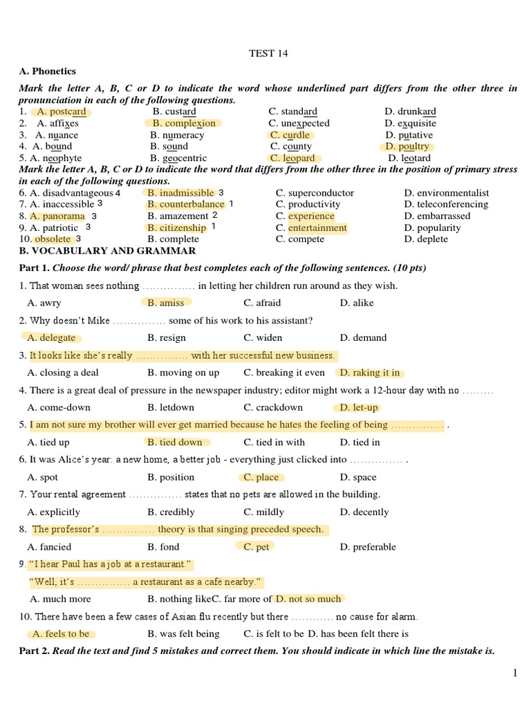 Test 14 | PDF | Greenhouse Gas | Climate Change