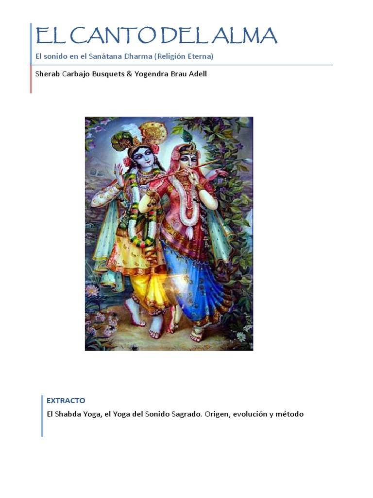 Shabda Yoga: Sonido Sagrado en Vedas | PDF | Yoga | Vedas