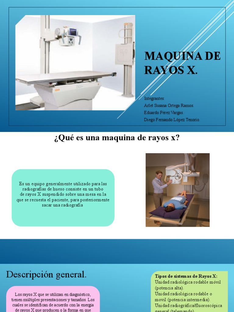 Maquina de Rayos X | PDF | Rayo X | Radiografía