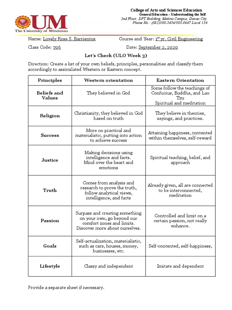 Eastern vs. Western Beliefs Comparison | PDF | Spirituality | Meditation