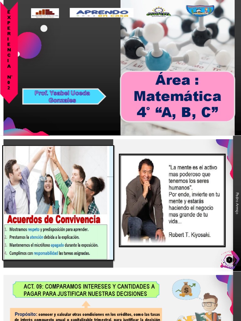 Mat.4to Act.09 | PDF | Interés | Bancos