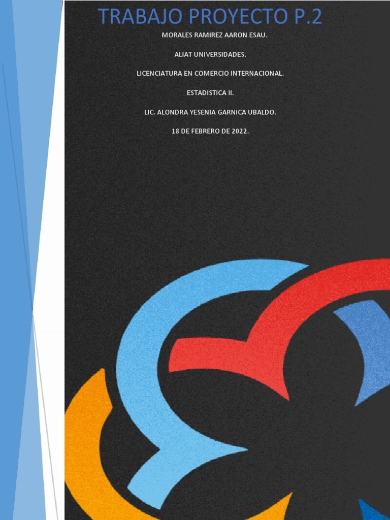 Estadistica Ii Proyecto2 | PDF