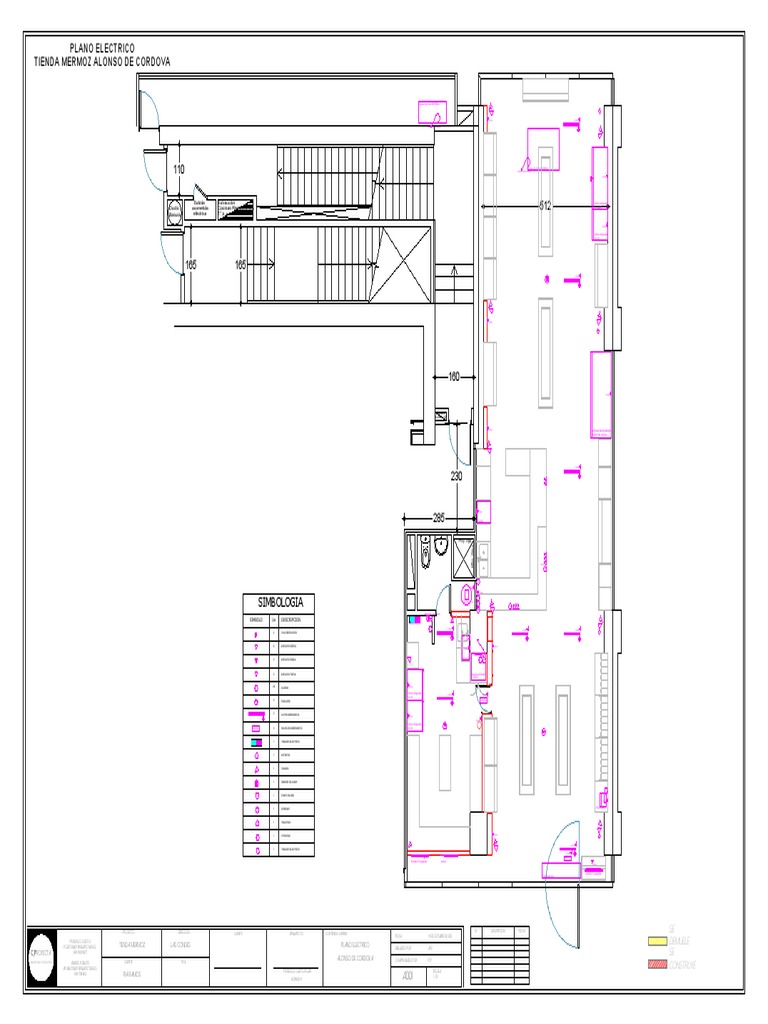 Planos As Built Mermoz ADC ELECTRICO13-10-21-Model | PDF